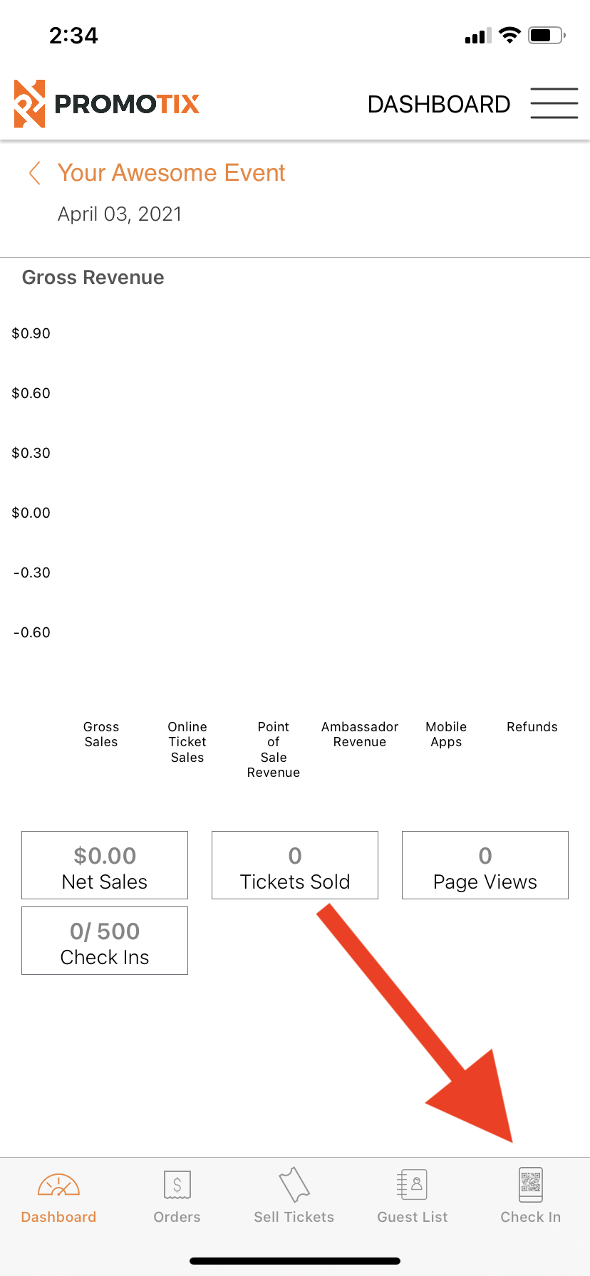 How to check in tickets using the ticket scanning feature