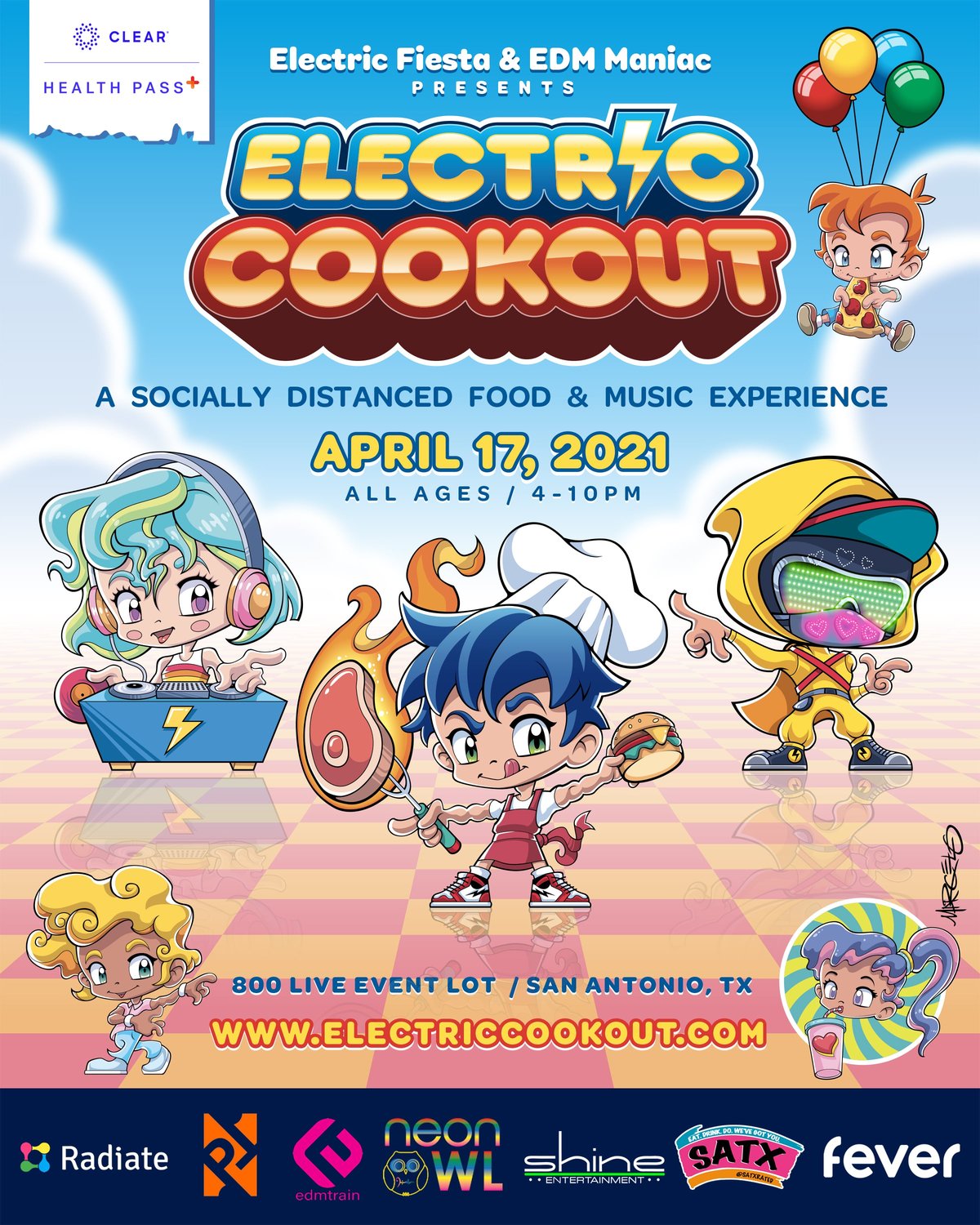 Enjoy Socially Distanced Fun at Electric Cookout 2021