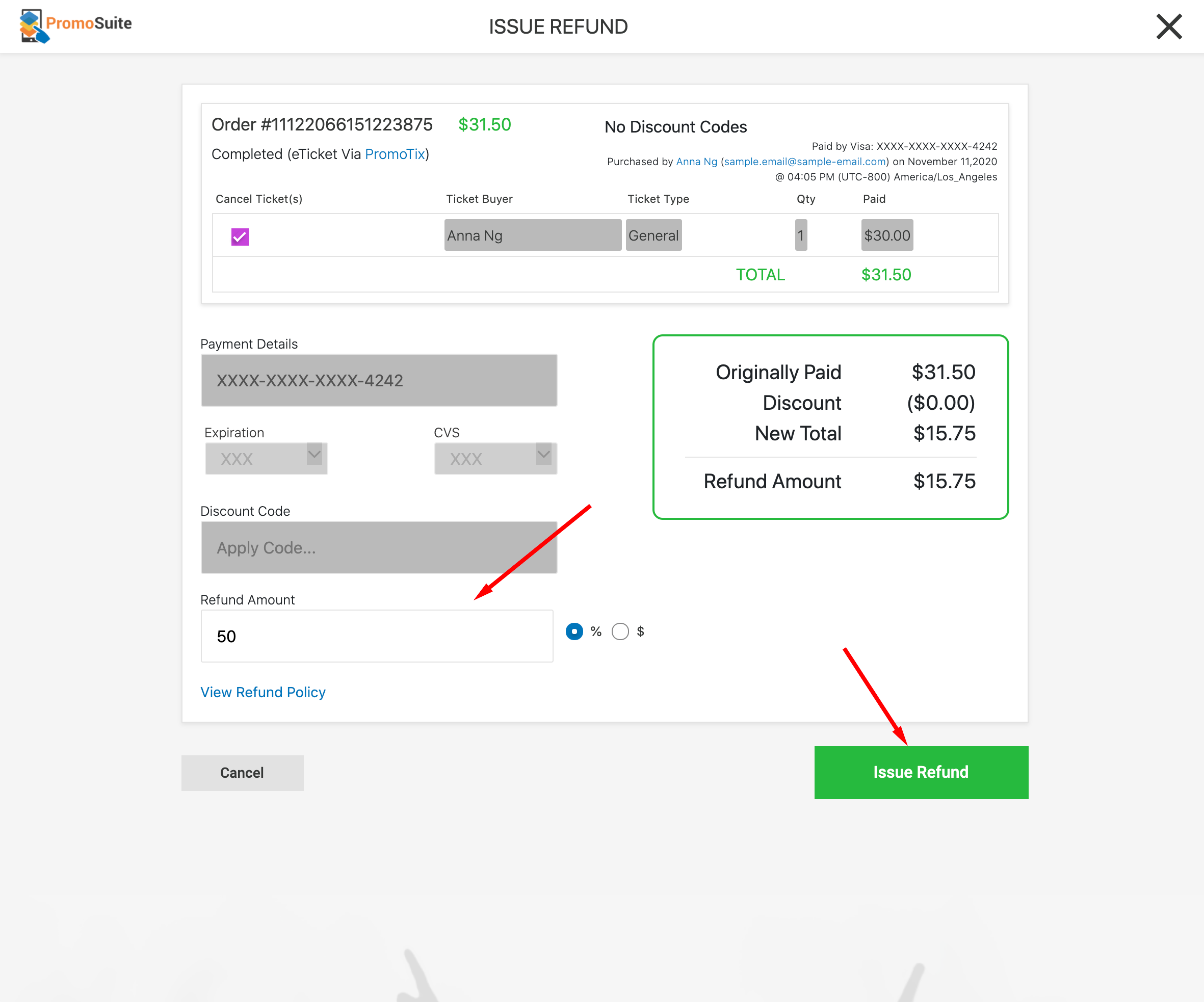 How to Issue Refunds